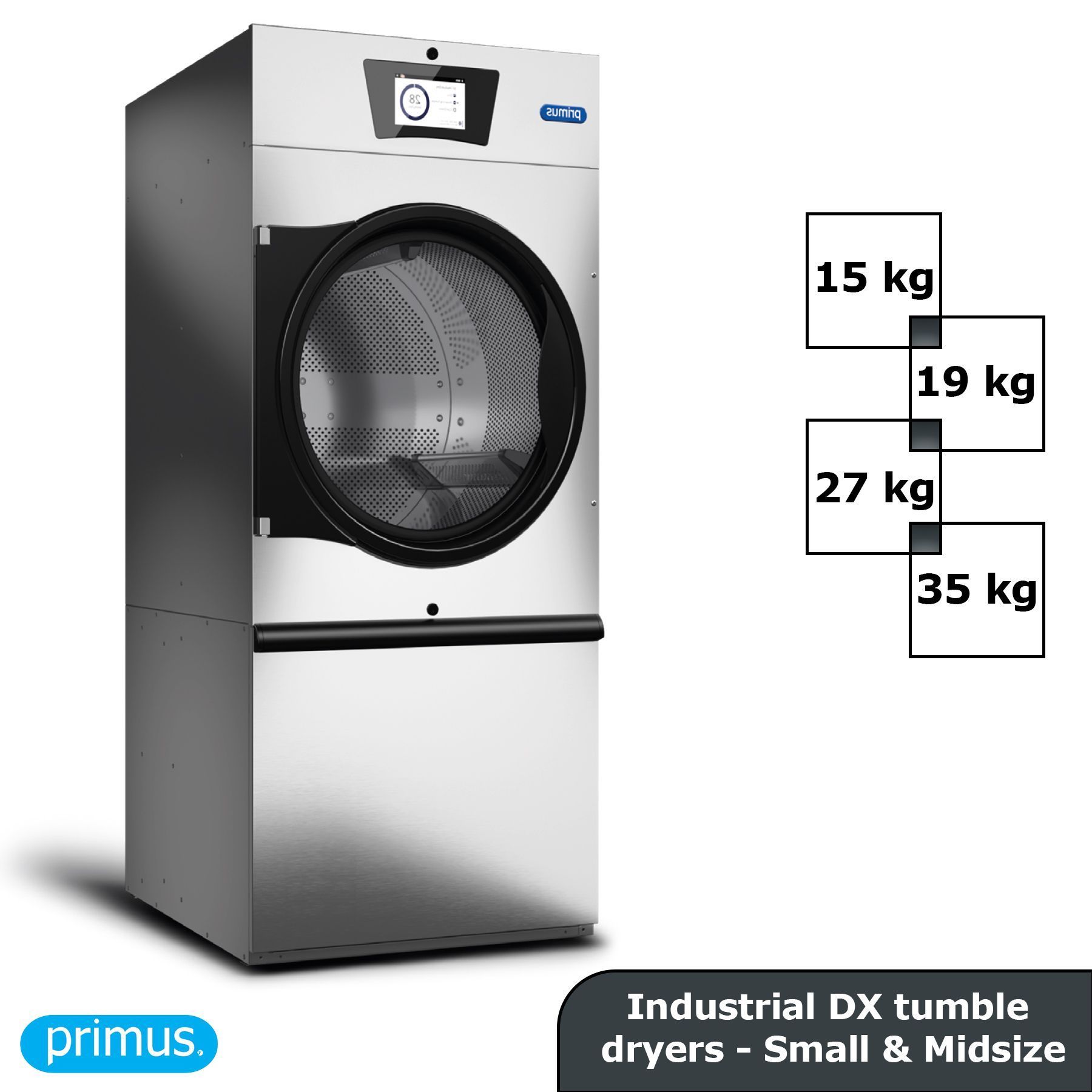 Buy INDUSTRIAL DX TUMBLE DRYERS - SMALL & MIDSIZE DX-SMALL&MIDSIZE in ...